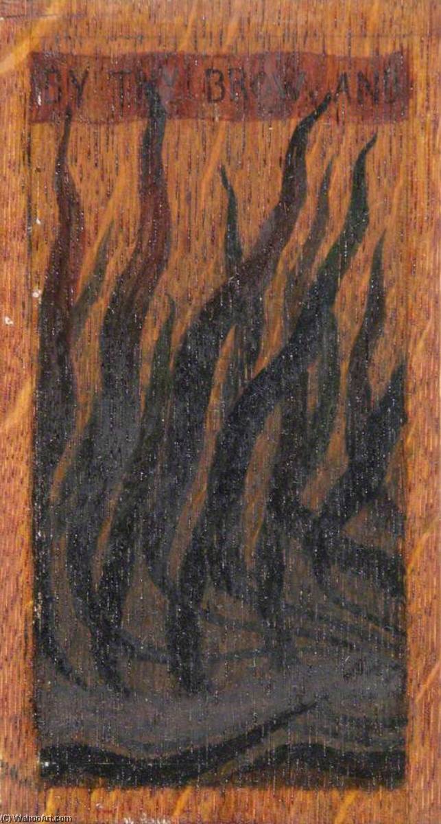 Réplique De Peinture Conception (triptyque, panneau central) de Arthur ...