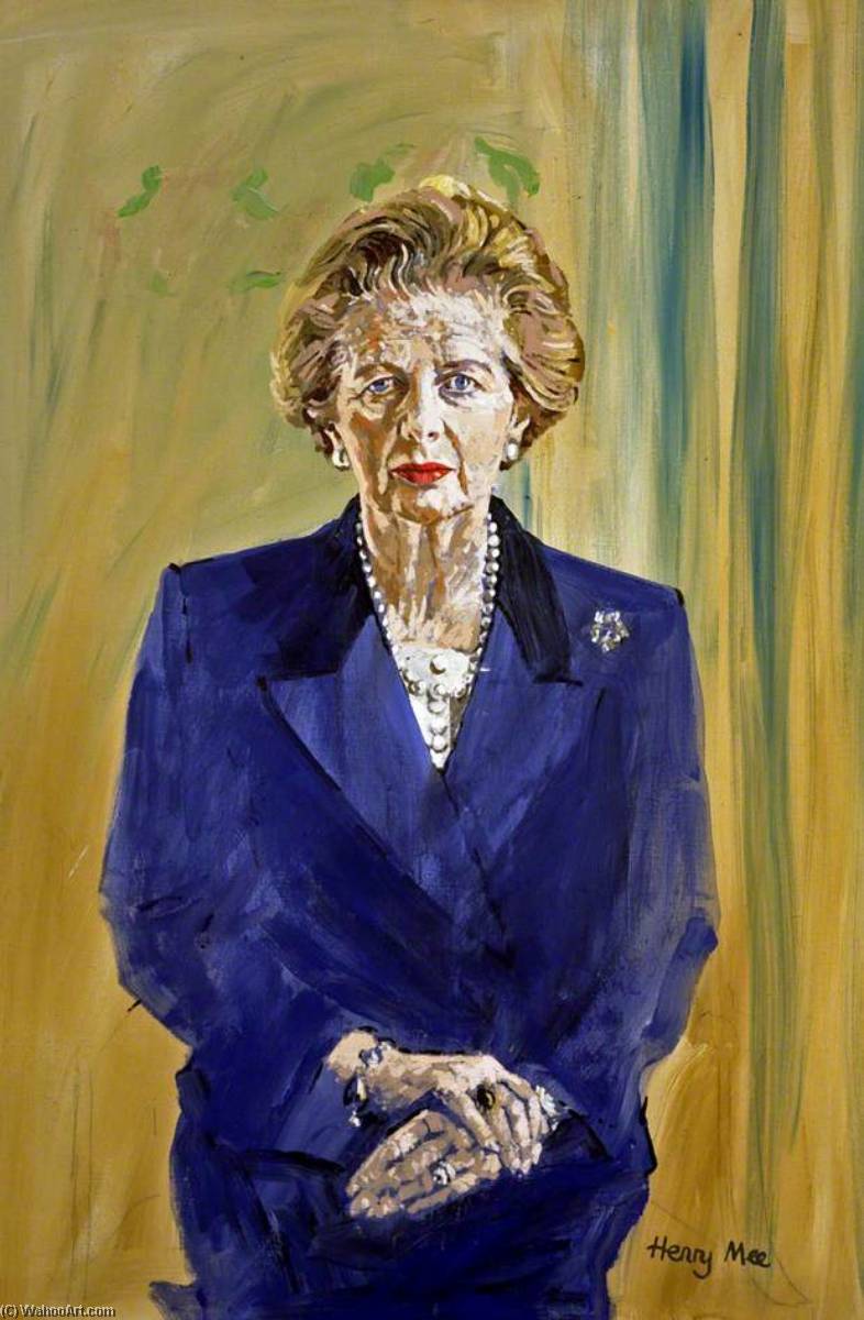 La très honorable Margaret Thatcher, Premier ministre, 1992 de Henry ...