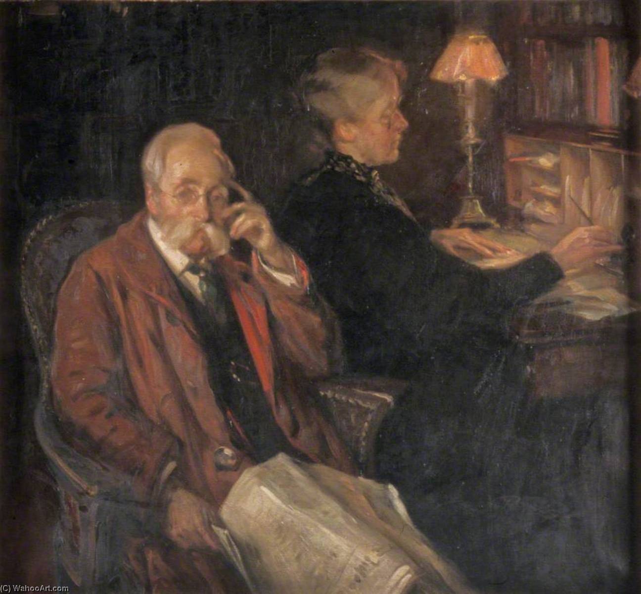 Achat Réplique De Peinture Hercules et Isabella Strachan, 1910 de ...