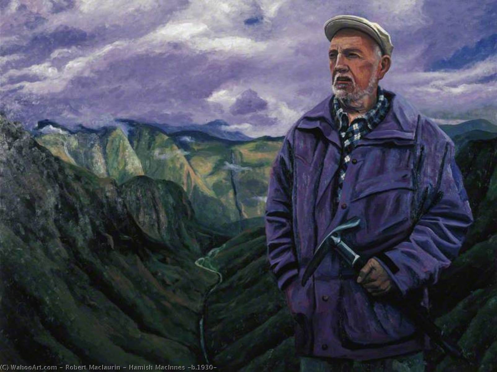 Hamish MacInnes (b.1930), 2002 de Robert Maclaurin Robert Maclaurin ...